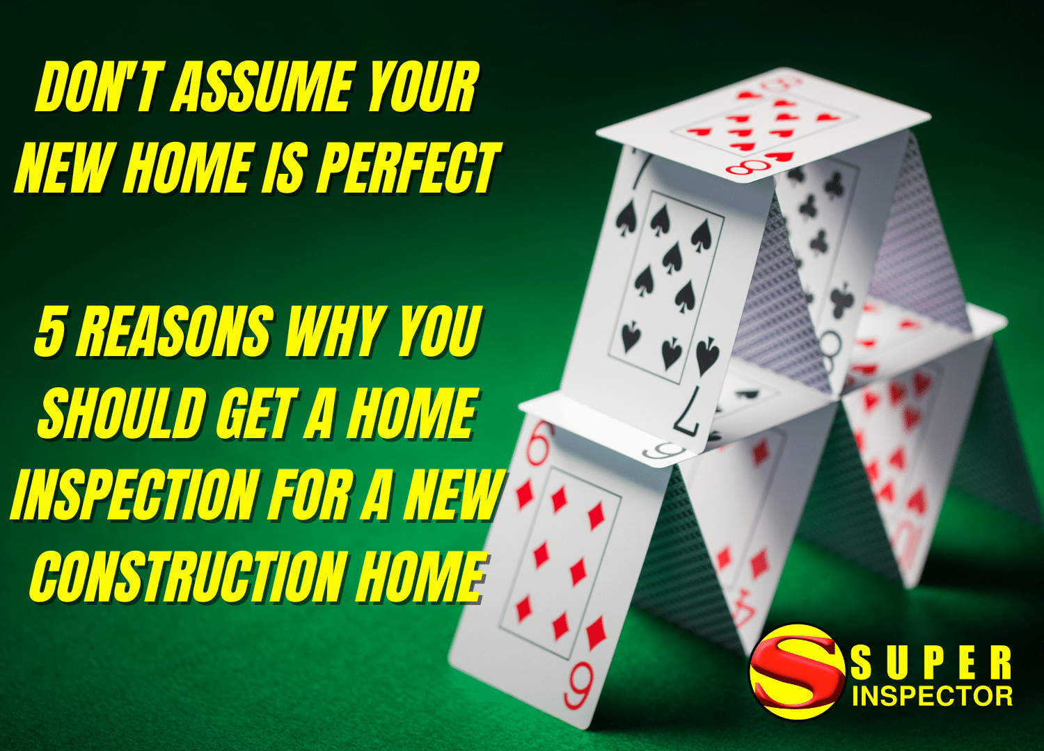 5 Reasons To Inspect a New Build Home | Super Home Services